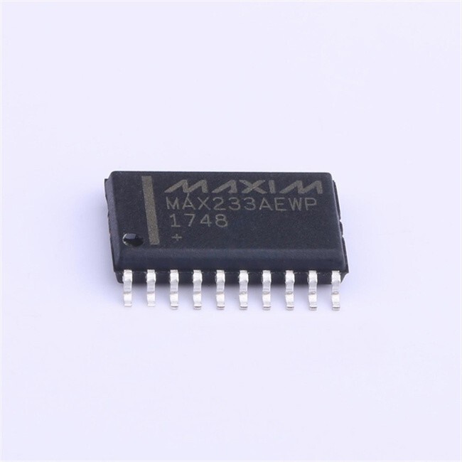 MAX233AEWP+TG36 RS232 Interface IC 200KBPS 5.5V WSOIC-20_深圳市尚品诚源电子有限公司